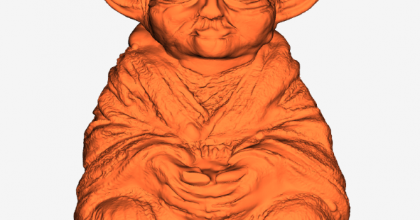 Meditating Yoda